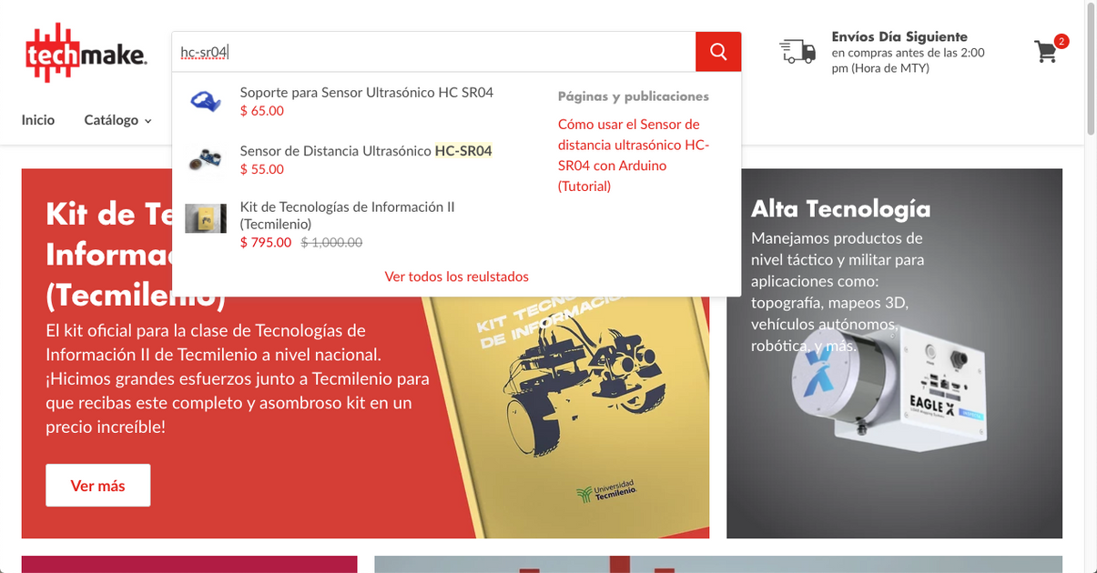 ¡Nueva página!— Techmake Solutions