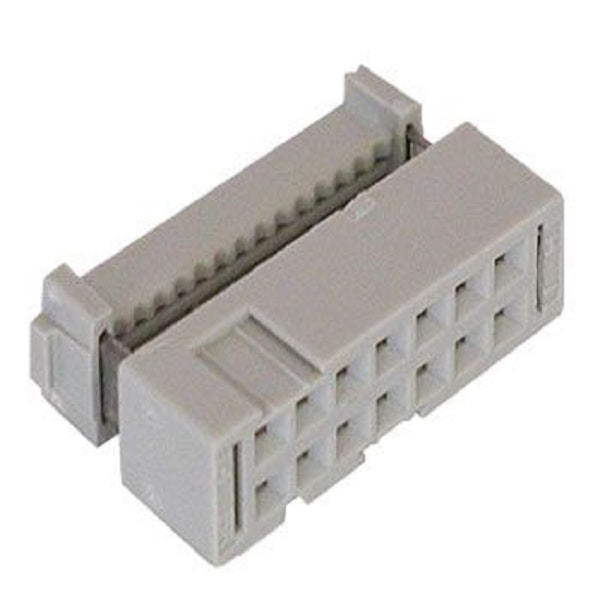 Conector IDC de 14 pines para cable plano— Techmake Solutions