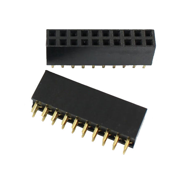 Header Hembra Doble Fila - 2x10— Techmake Solutions