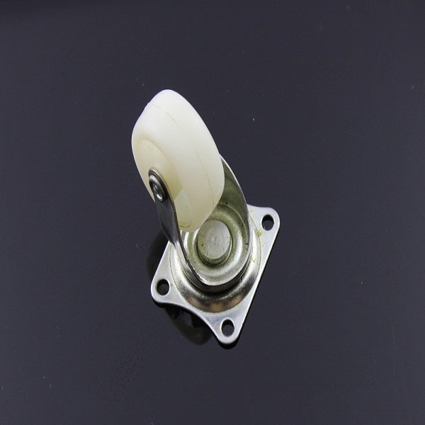 Rueda loca de plástico 40mm con tornillos— Techmake Solutions